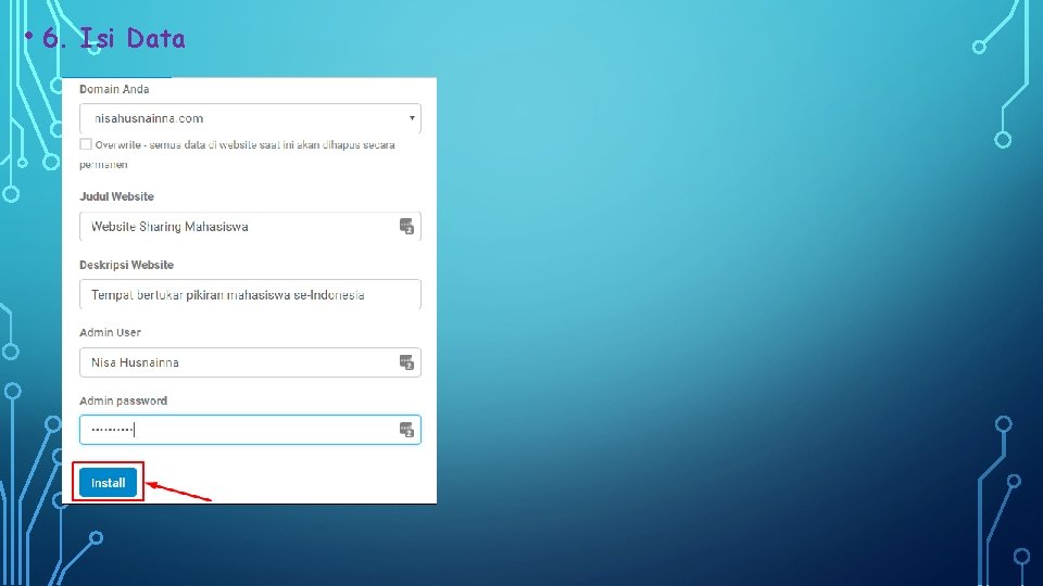 PENGANTAR TEKNOLOGI INFORMASI CARA MEMBUAT WEBSITE MENGGUNAKAN WORDPRESS
