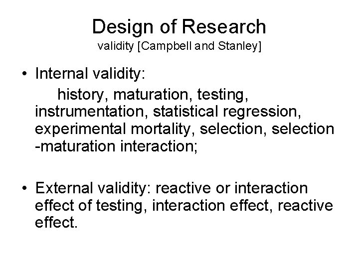 Design of Research references R A Fisher Design