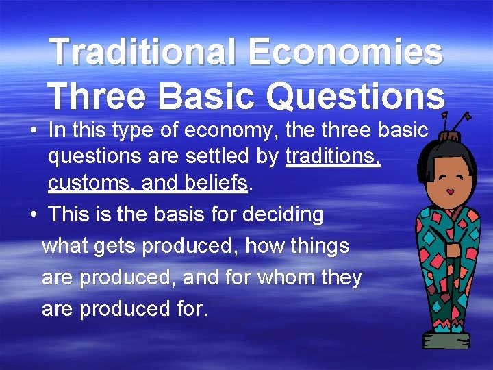 Economic Systems 8 th Grade U S History