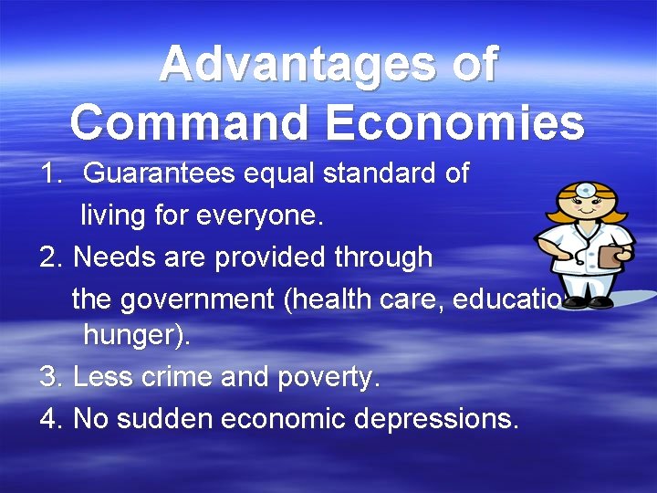 Economic Systems 8 th Grade U S History