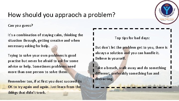 Building Problem solving skills as a Young Professional