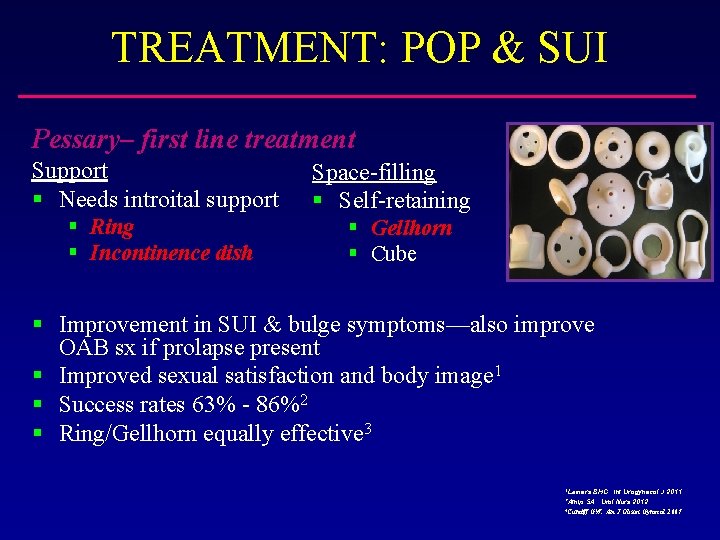 UROGYNECOLOGY FOR THE FAMILY PRACTIONER UPDATES PELVIC FLOOR