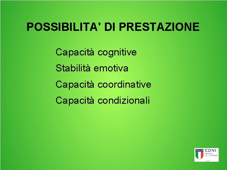 TEORIA DELLALLENAMENTO Prof Attilio Lombardozzi Universit degli Studi