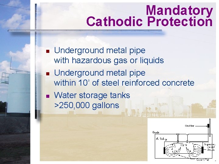 Corrosion Impact of Cathodic Protection on Surrounding Structures