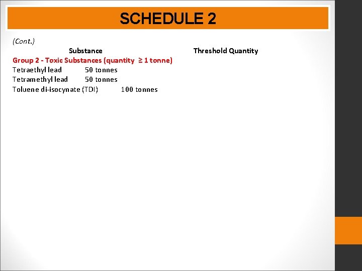 Control of Industrial Major Hazard CIMAH Regulations 1996