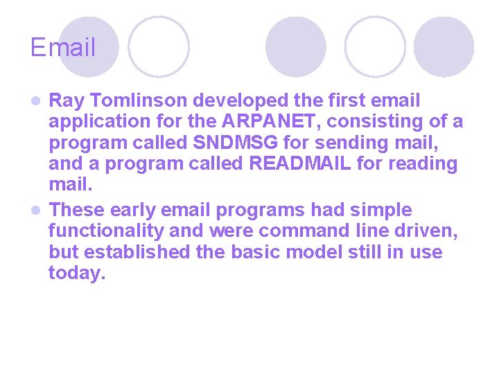 Email CAS 133 Basic Computer SkillsMS Office XP