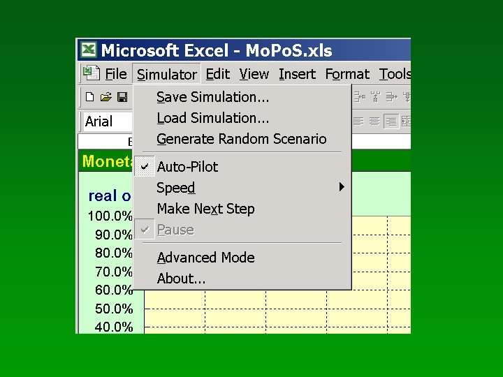 Monetary Policy Simulation Game Yvan Lengwiler WWZ Economic