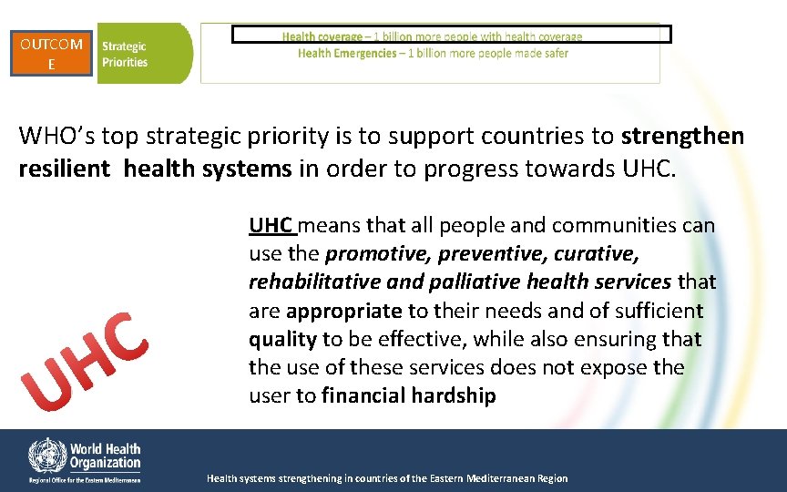 Sustainable Development Goals Health UHC from Global to