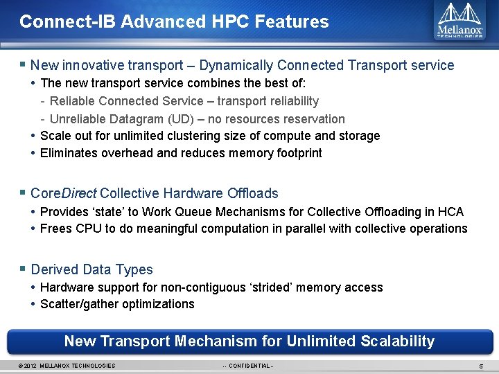 The Exascale Interconnect Technology Rich Graham Sr Solutions