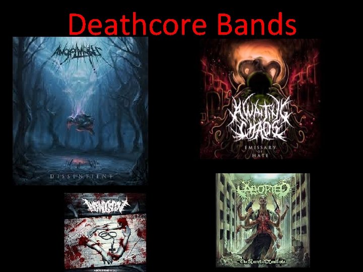 CORE Death Metal Death metal is an extreme