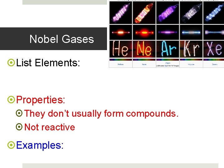 Science Ch 3 Elements and the Periodic table