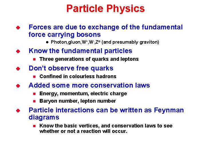 Quantum Phenomena II Revision u Atomic Structure Hydrogen