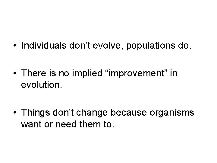 EVOLUTION AND NATURAL SELECTION FEBRUARY 18 2013 CAPE