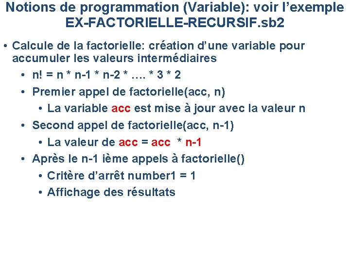 PRO 1026 Programmation et enseignement Sujets Programmation Scratch