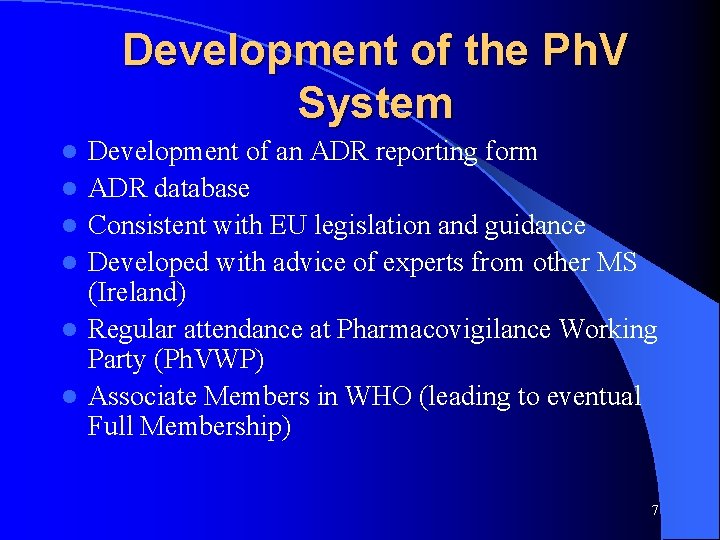 PHARMACOVIGILANCE THE NATIONAL ADVERSE DRUG REACTION ADR REPORTING