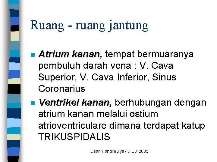 Anatomi Fisiologi Pulmo Kardiovaskuler Oleh Dr Dean Handimulya