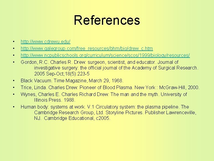 Charles Drew Inventor of the Blood Bank 1904