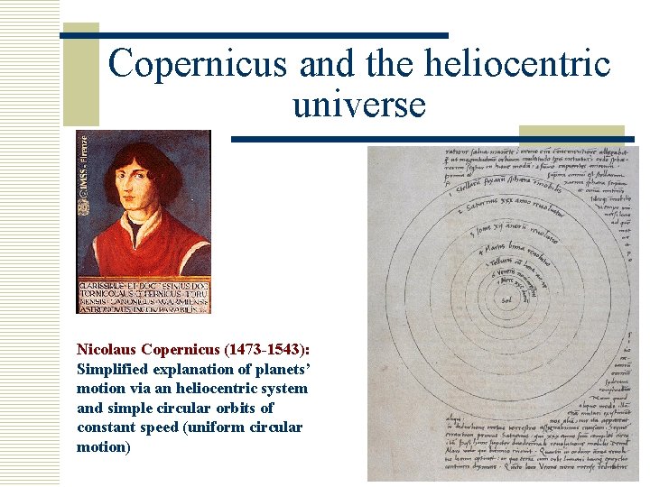 Physics 117 Chapter 4 A brief history of