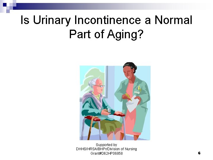 Best Nursing Practices in Care for Older Adults