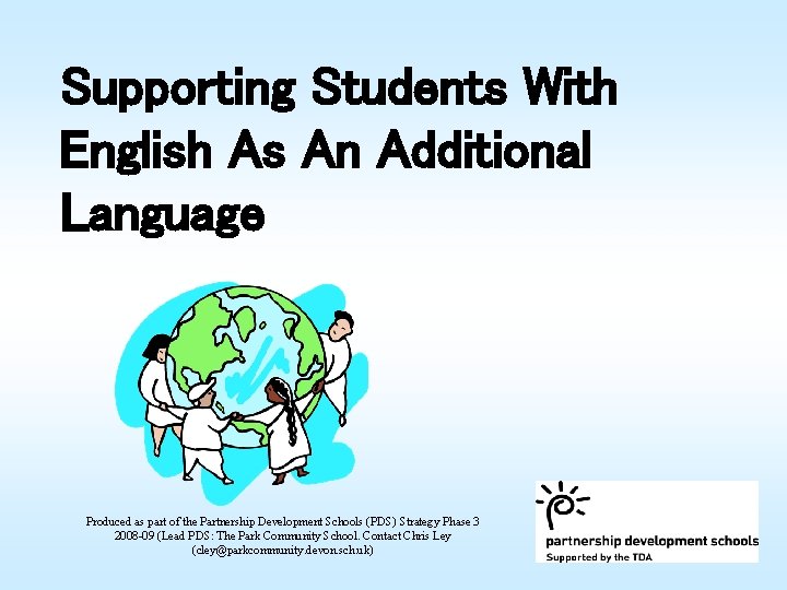 Supporting Students With English As An Additional Language