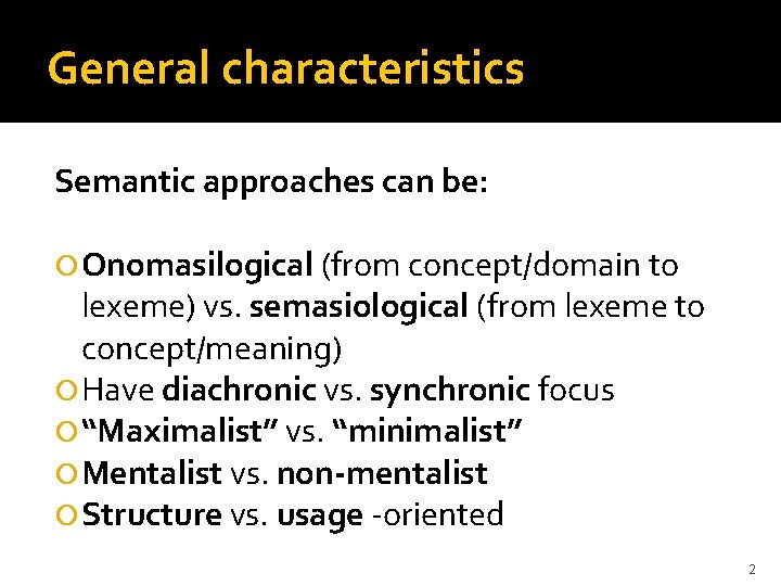Semantics and Lexicology SVEM 21 3 Structuralist Semantics
