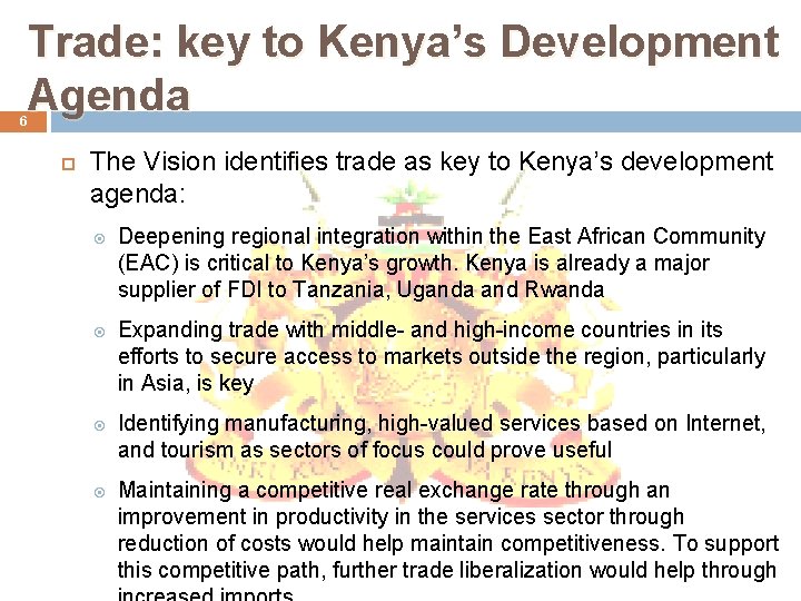 KENYAS DEVELOPMENT PARADIGM AND COOPERATION WITH EMERGING ECONOMIES