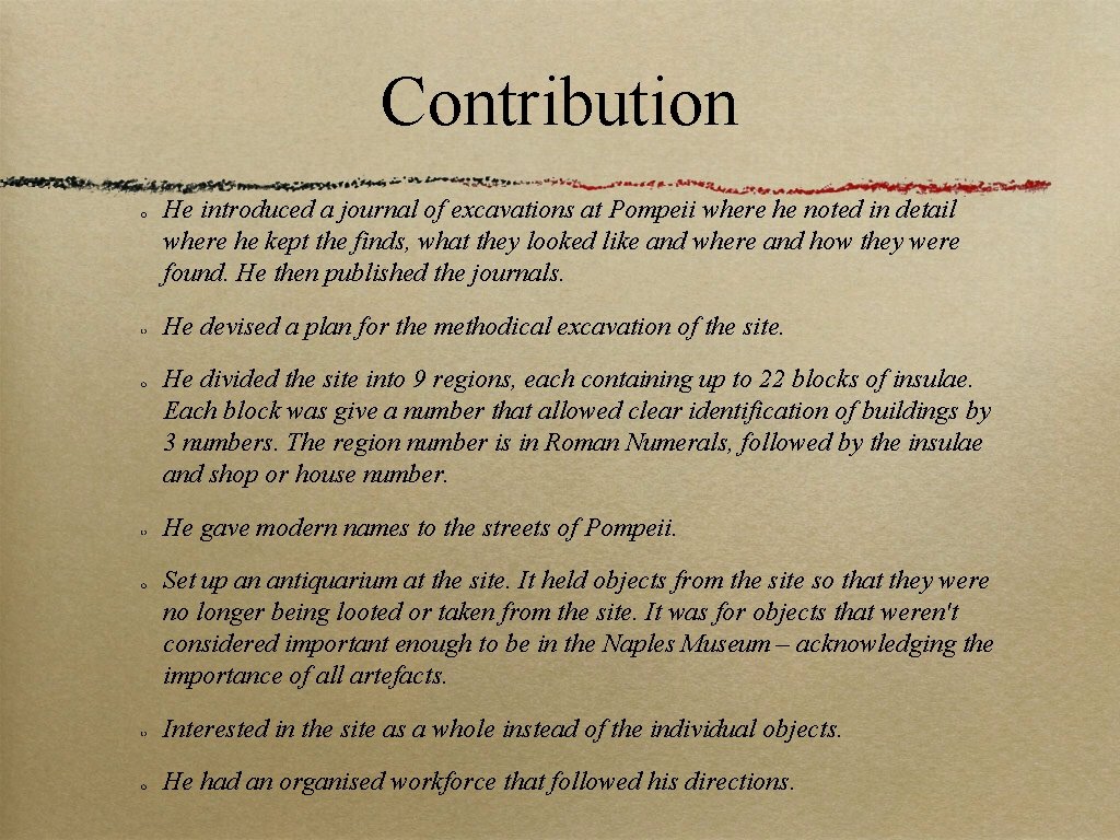 Giuseppe Fiorelli Who was he Italian archaeologist Born