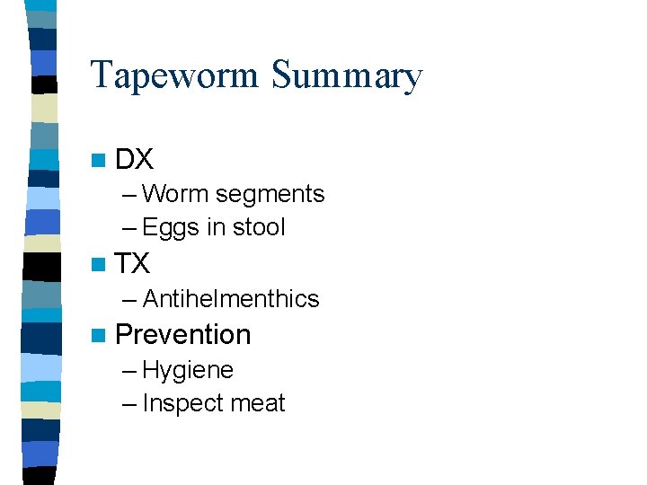 Parasitic Worms Pathogenic Human Helminthes and Arthropods Characteristics