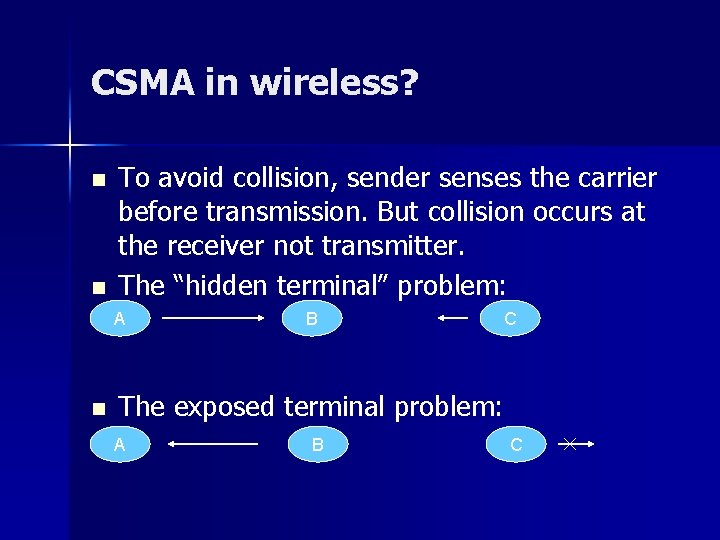 MACAW A Media Access Protocol for Wireless LANs