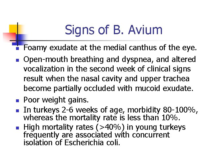 Bacterial Diseases of Turkeys and Ducks Prof Dr