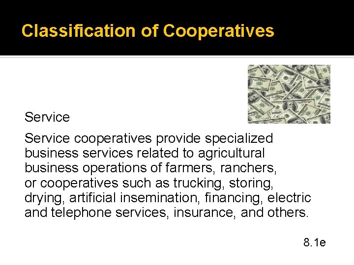 Unit 8 Understanding Cooperatives in Nebraska v Classification