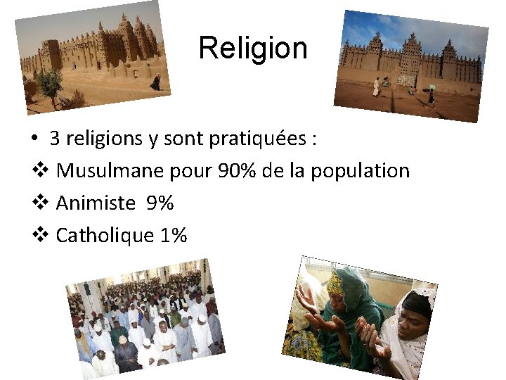LE MALI Par Elia CARTE DIDENTITE Nom Rpublique