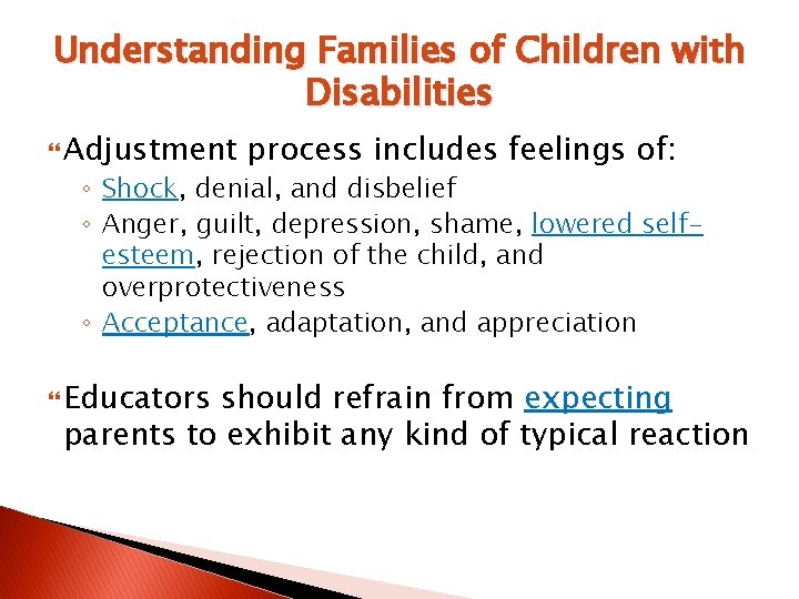 Collaborating with Parents and Families in a Culturally