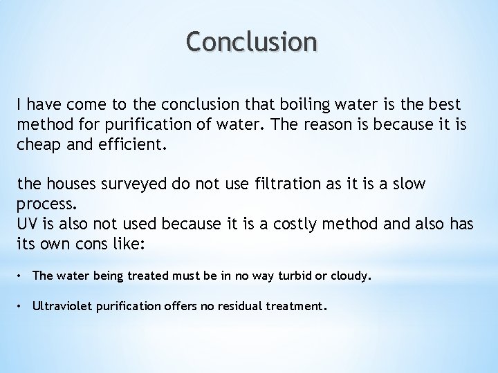 Vignesh S 13 M 149 INTRODUCTION Water purification