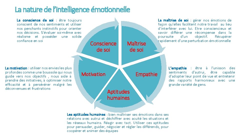 Lintelligence motionnelle Daniel GOLEMAN Fiche de lecture prsente