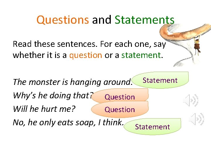 Reading and writing different forms of sentence Questions