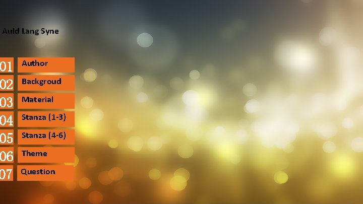 Auld Lang Syne Robert Burns 01 02 03