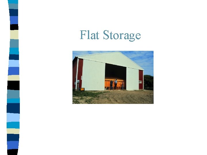 Temporary Grain Storage Modified by the GA Agriculture