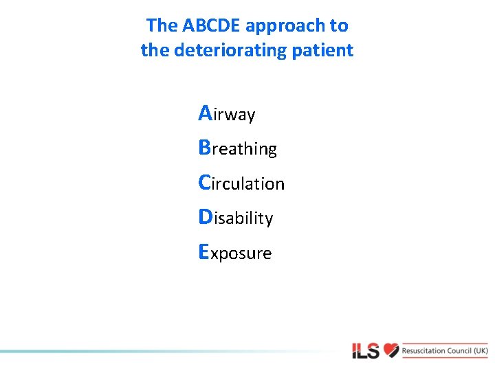 Immediate Life Support Revision Lecture Causes and Prevention