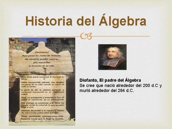 1 Qu es algebra Rama de las matemticas