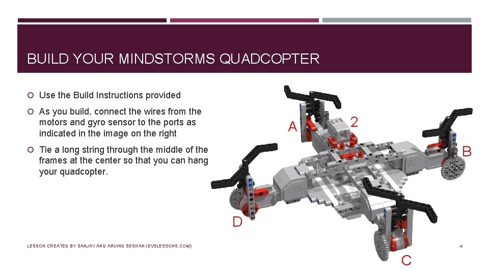 HOW DOES A QUADCOPTER WORK BY SANJAY AND