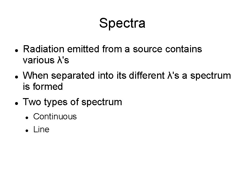 Electronic Structure Wave Nature of Light Electromagnetic Radiation