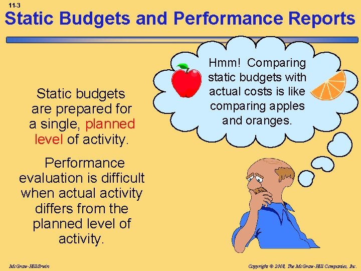 Flexible Budgets and Overhead Analysis Chapter 11 Mc