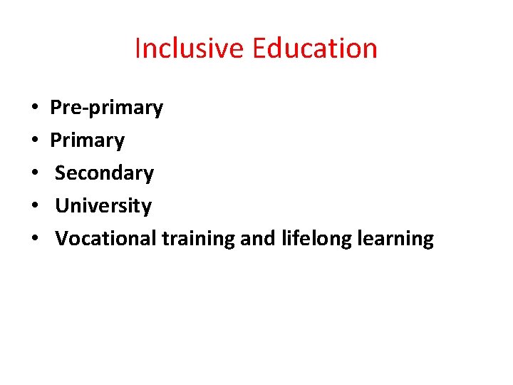 Special Education Needs Provision in the Czech Republic