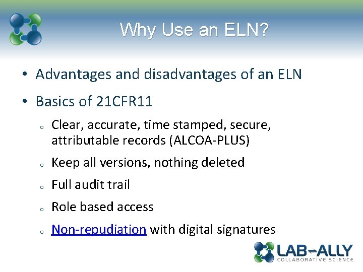 Data Management Tools Including CERF and RSpace ELNs