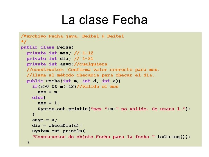 Estructuras Programacin Estructuras en Java Las estructuras en