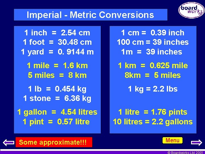 Measures and Units 1 Choosing sensible units Mass