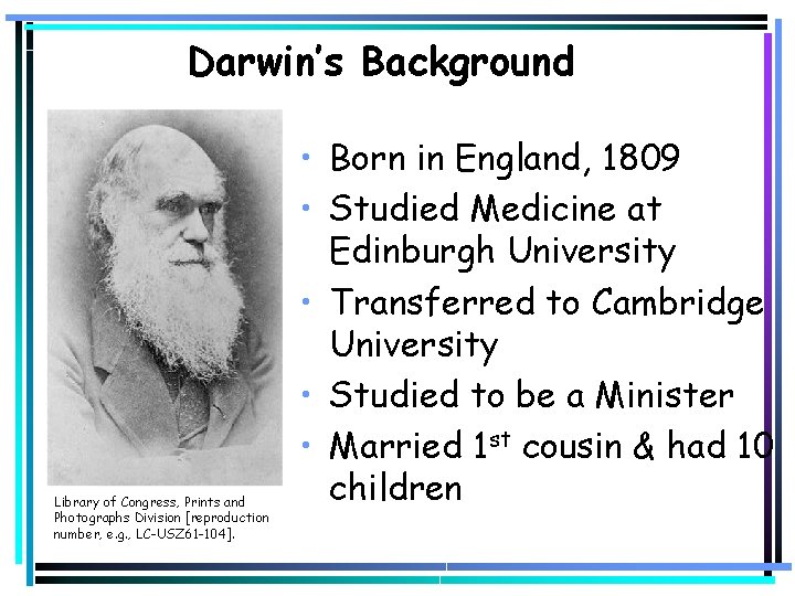 Charles Darwin and His Origin of Species Darwins