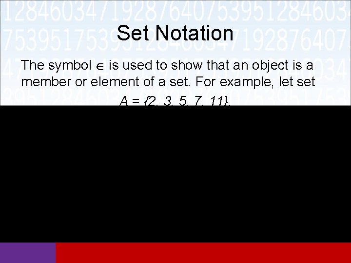 Math in Our World Section 2 1 The