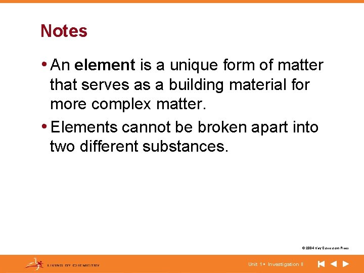 Alchemy Unit Investigation II Basic Building Materials Lesson
